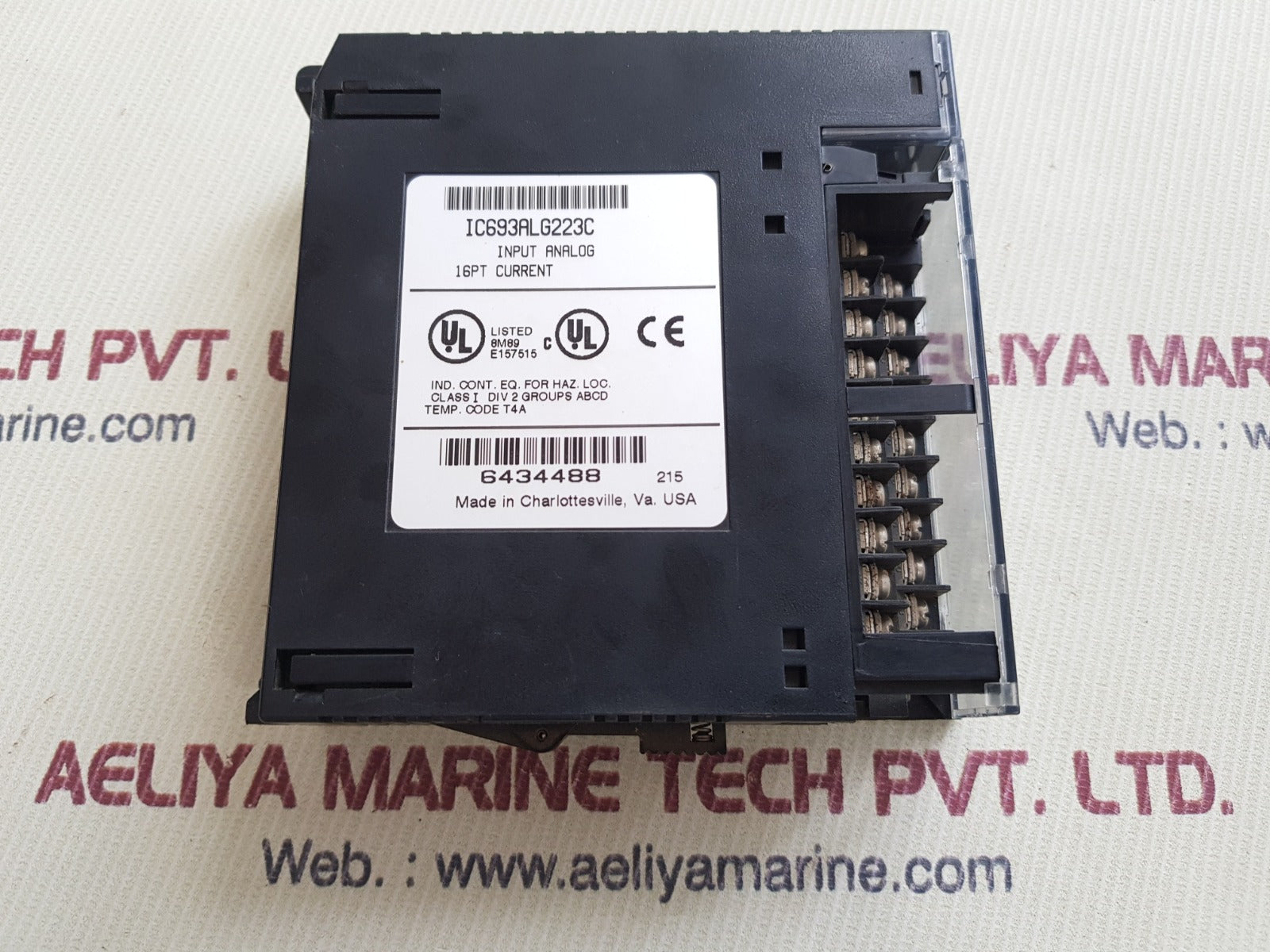 ic693alg223c input analog module – Aeliya Marine Tech