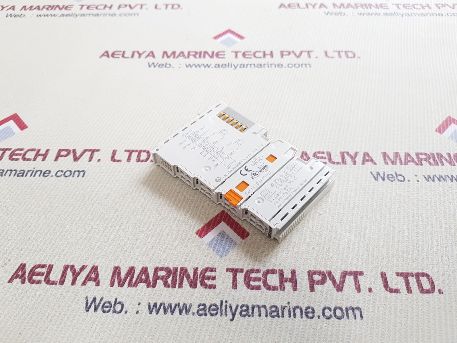 Beckhoff el1004 4channel digital input terminal 24v dc – Aeliya Marine Tech