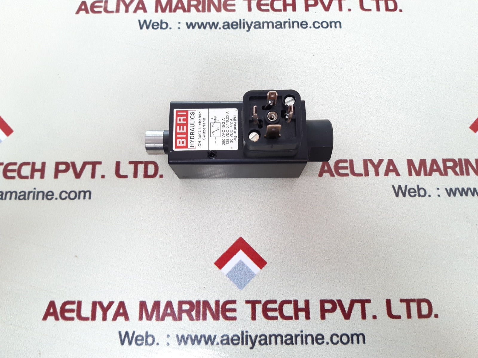 Bieri Hydraulics Dv7.1000.33100 Pressure Switch – Aeliya Marine Tech