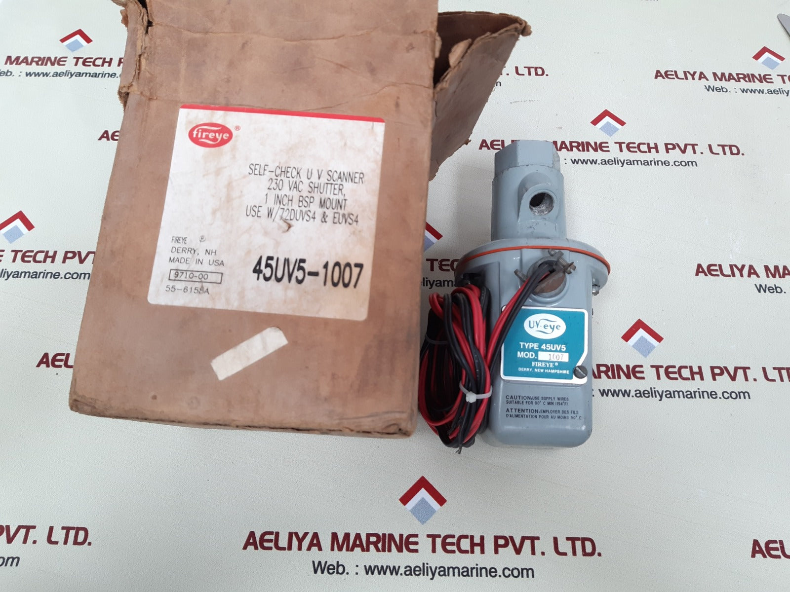 Fireye uv-eye 45uv5 uv scanner – Aeliya Marine Tech®