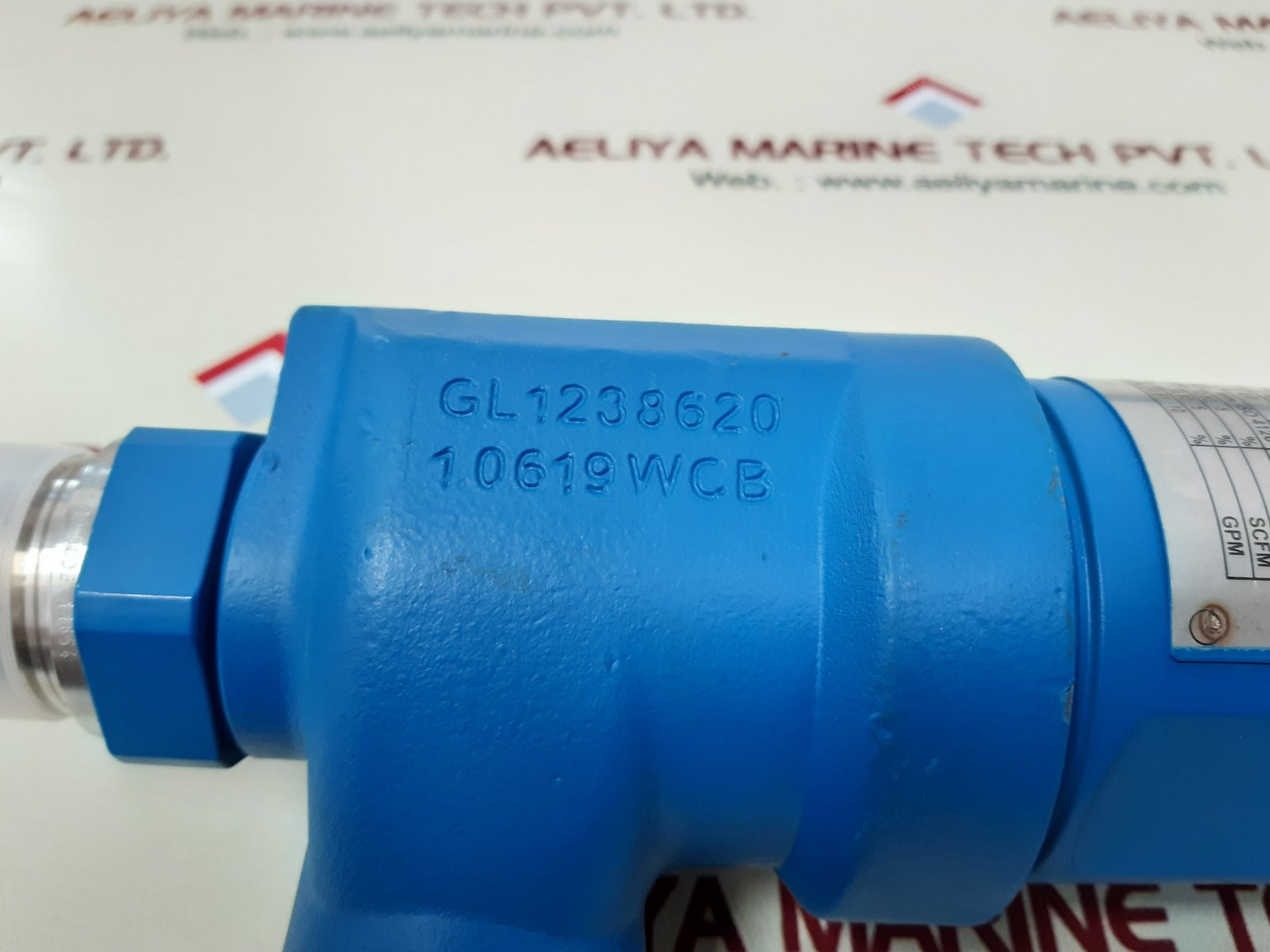 Leser 4592.2472 safety release valve – Aeliya Marine Tech