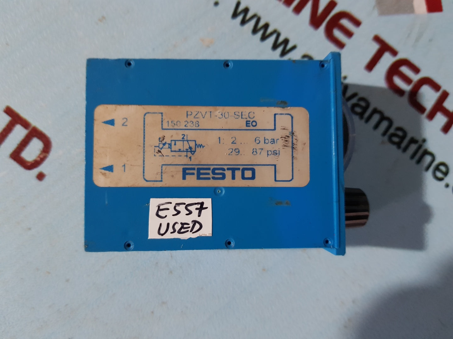 Festo pzvt-30-sec timer – Aeliya Marine Tech