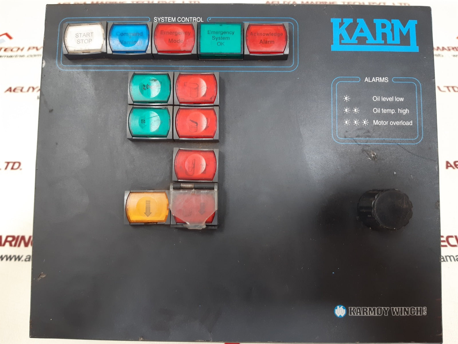 Karm Winch System Control – Aeliya Marine Tech