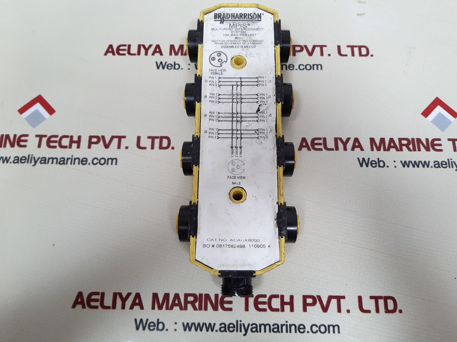Brad harrison acaux8000 passive distribution box – Aeliya Marine Tech