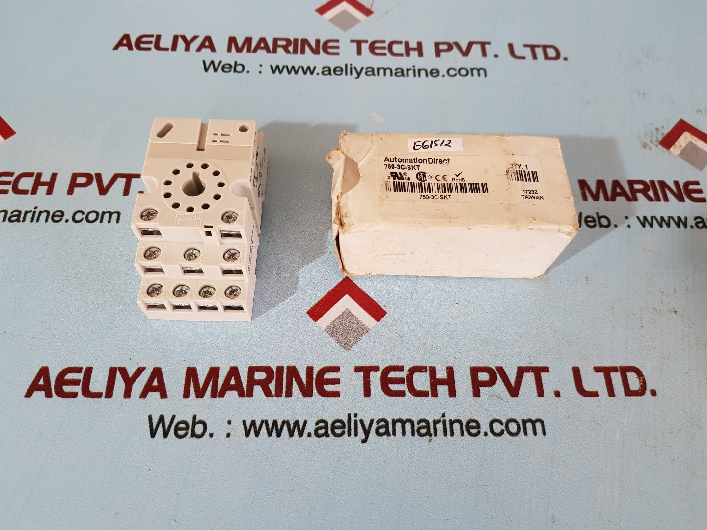 Automation direct 750-3c-skt relay mount base – Aeliya Marine Tech