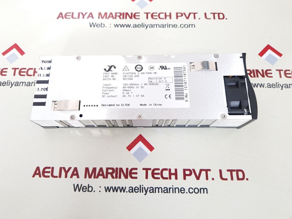 Eltek 241122.205 flatpack s 24/1000 he rectifier module – Aeliya Marine ...