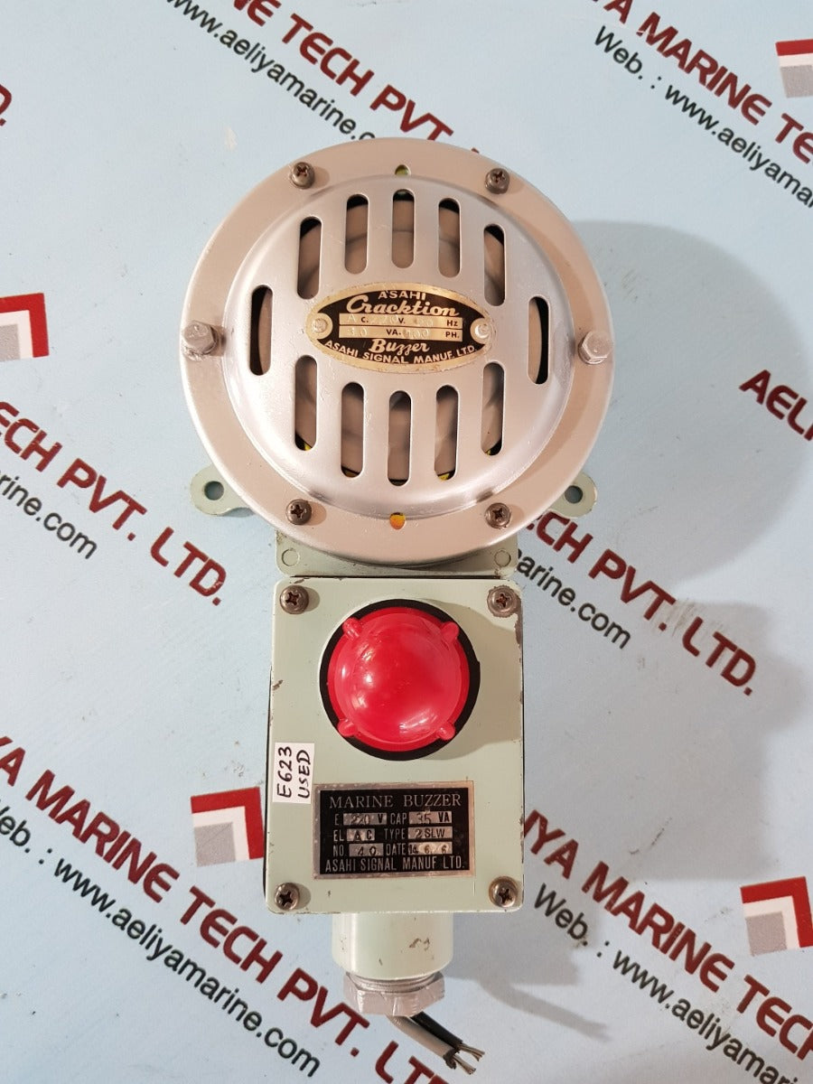 Asahi signal 2slw marine buzzer 220v 35va – Aeliya Marine Tech
