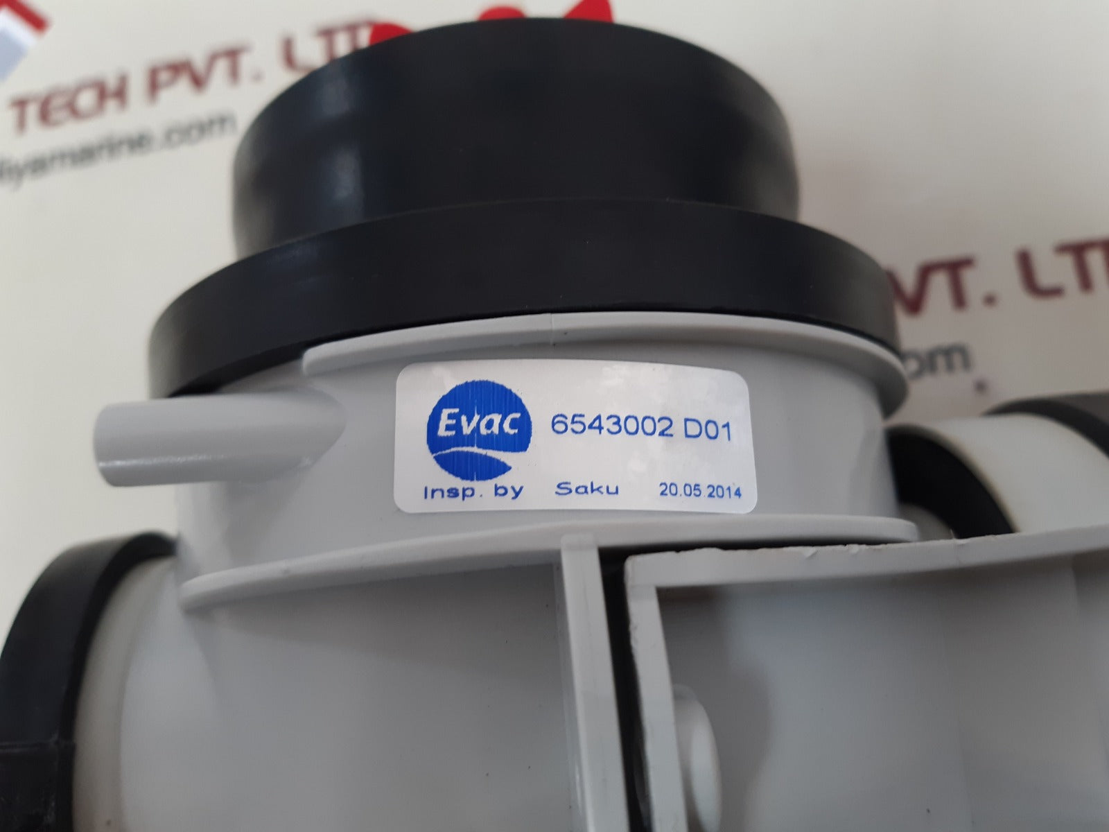 Evac valve discharge evac toilet model vt-910 – Aeliya Marine Tech