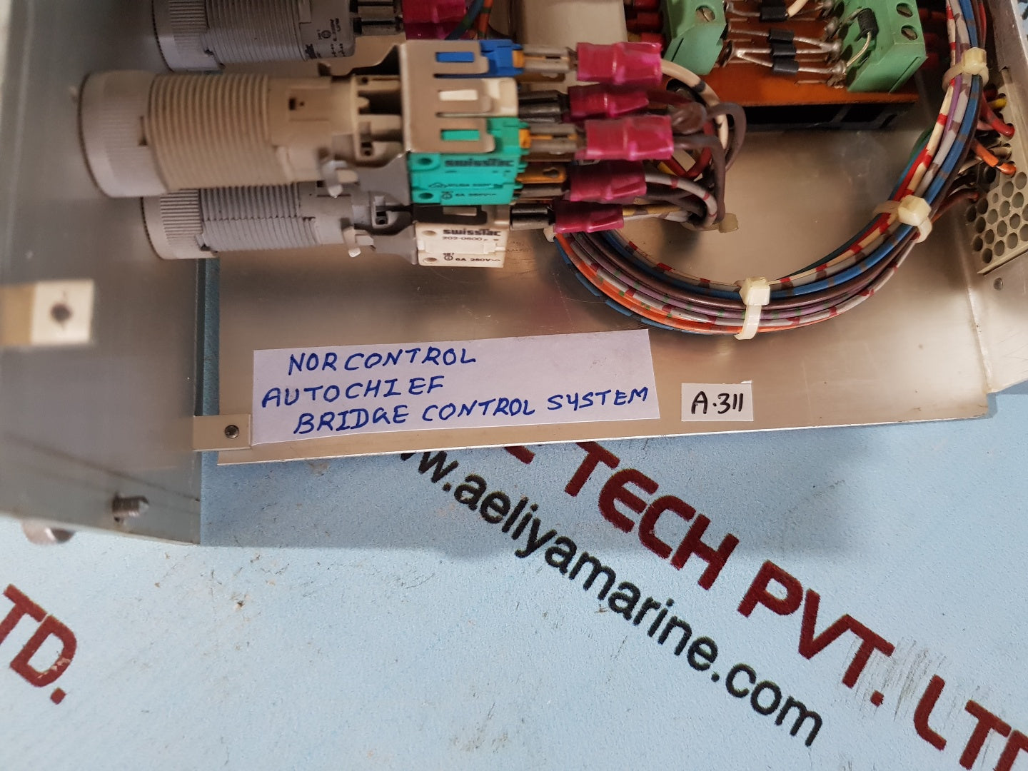 Nor control auto chief bridge control system – Aeliya Marine Tech