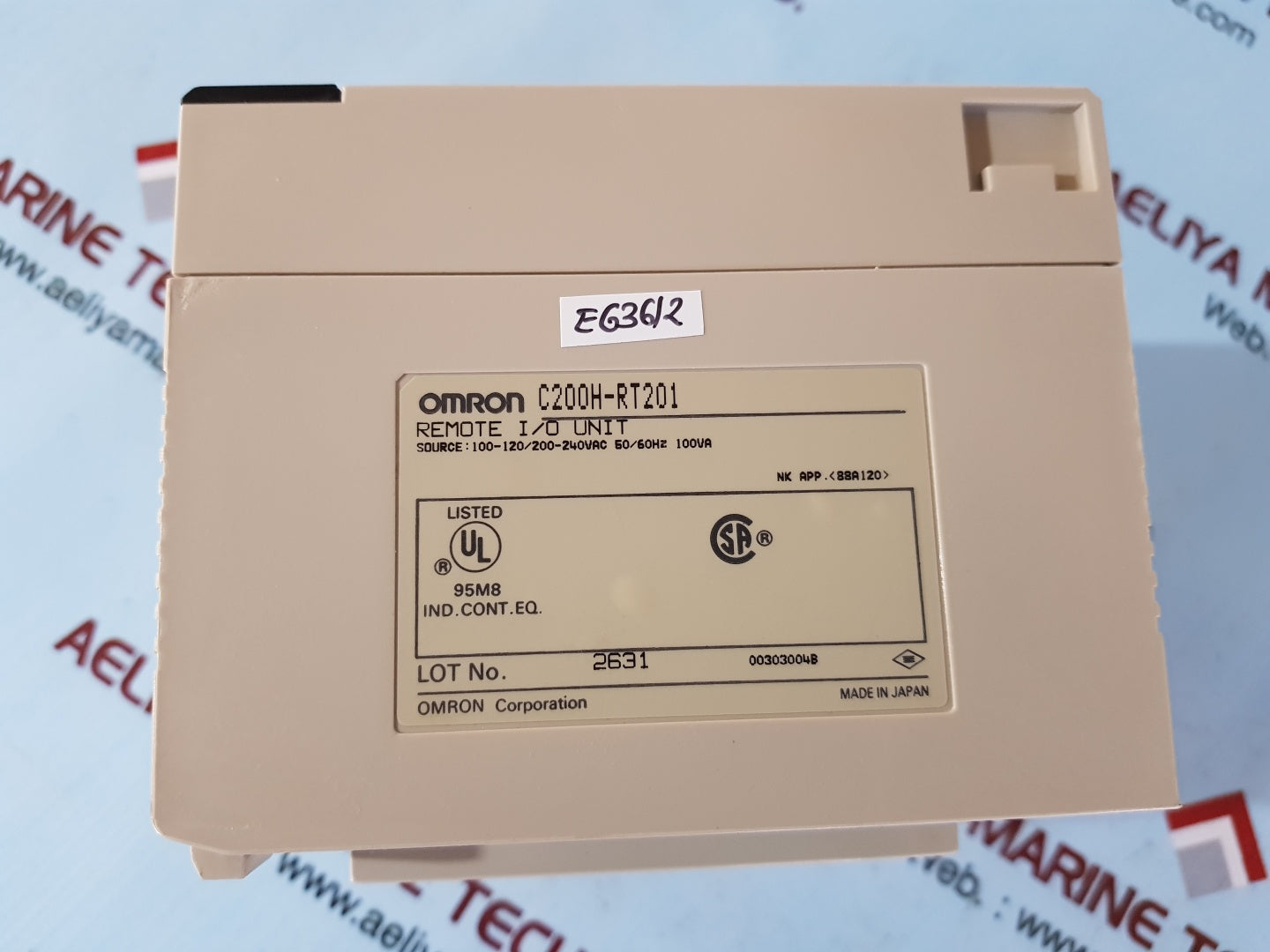 Omron c200h-rt201 programmable controller – Aeliya Marine Tech®