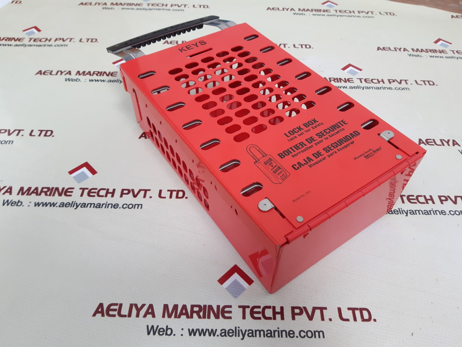 Master lock lock box 503 – Aeliya Marine Tech