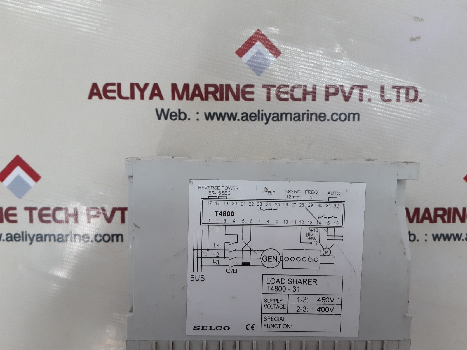 Selco t4800-31 load sharer – Aeliya Marine Tech®