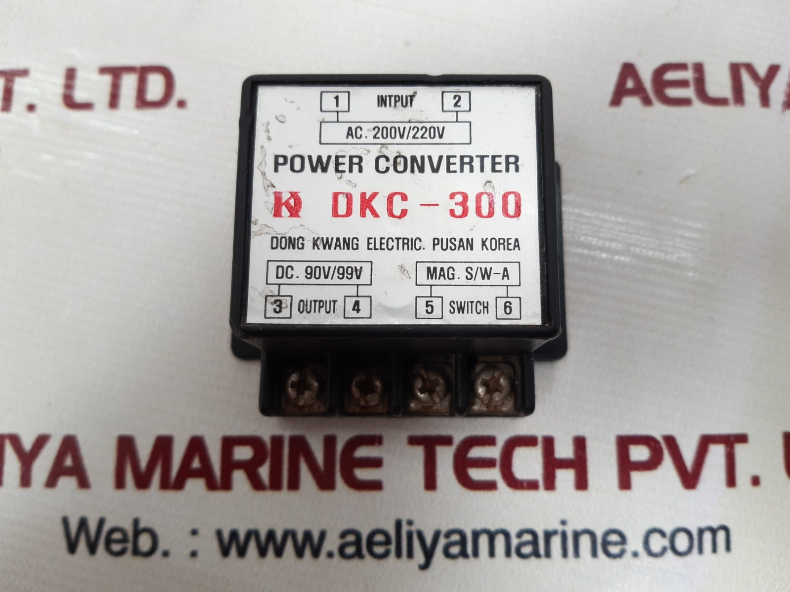 Dong kwang dkc-300 power converter – Aeliya Marine Tech