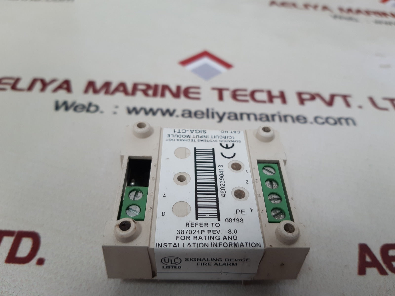 Edwards siga-ct1 single input module – Aeliya Marine Tech