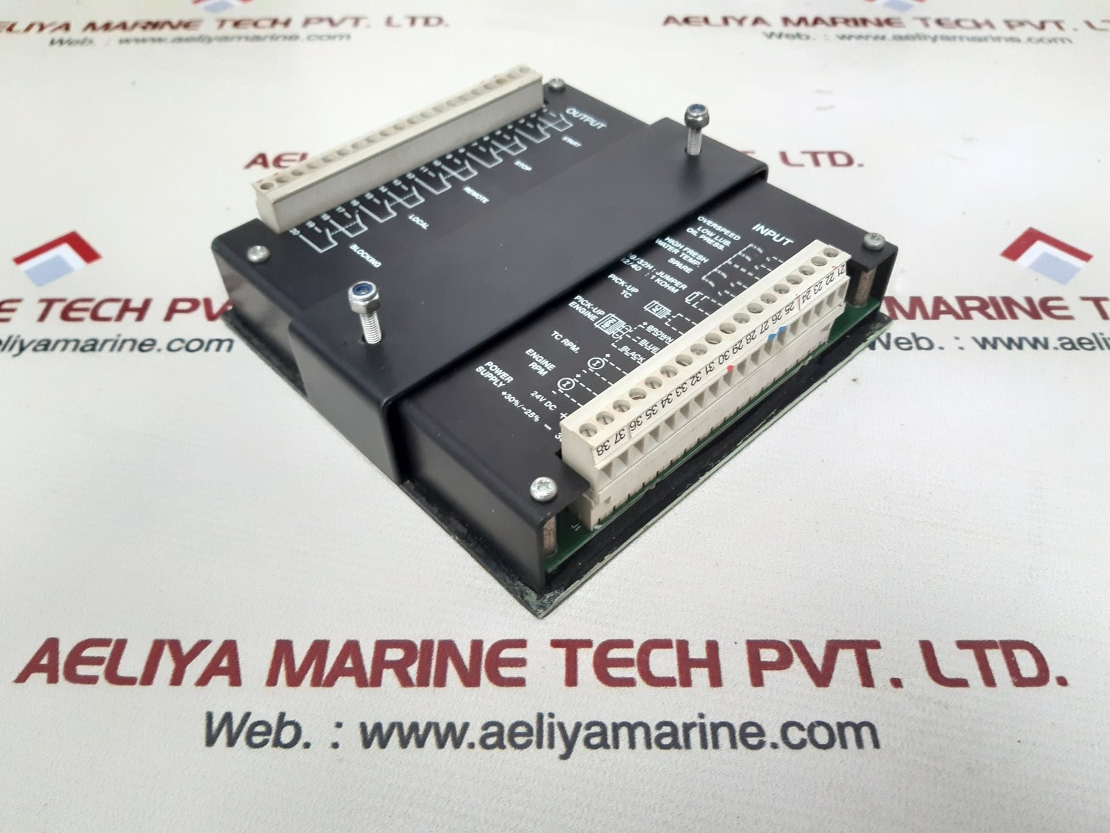 Man b&w dg4 local control panel – Aeliya Marine Tech