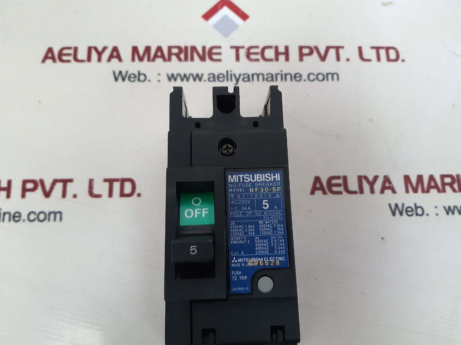 Mitsubishi nf30-sp no-fuse circuit breaker – Aeliya Marine Tech