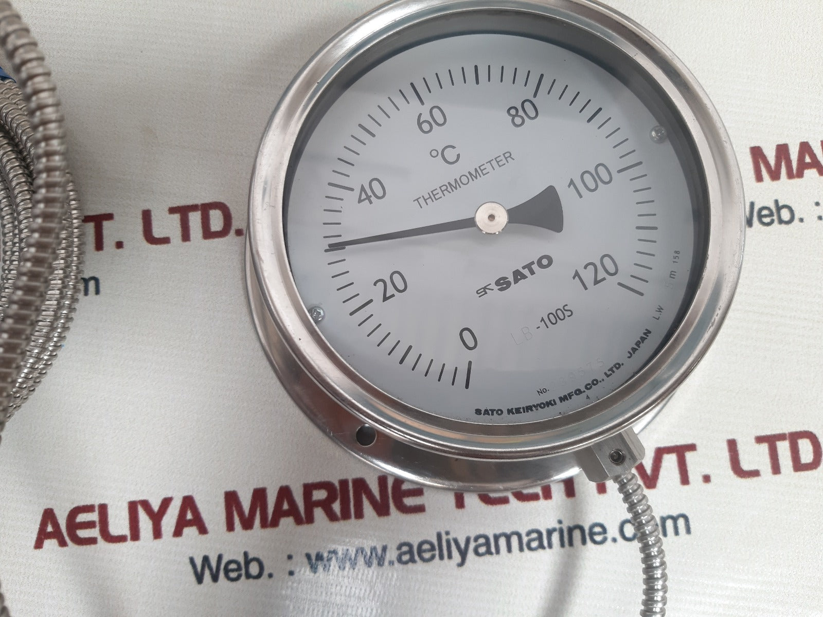Sato keiryoki lb-100s thermometer – Aeliya Marine Tech®
