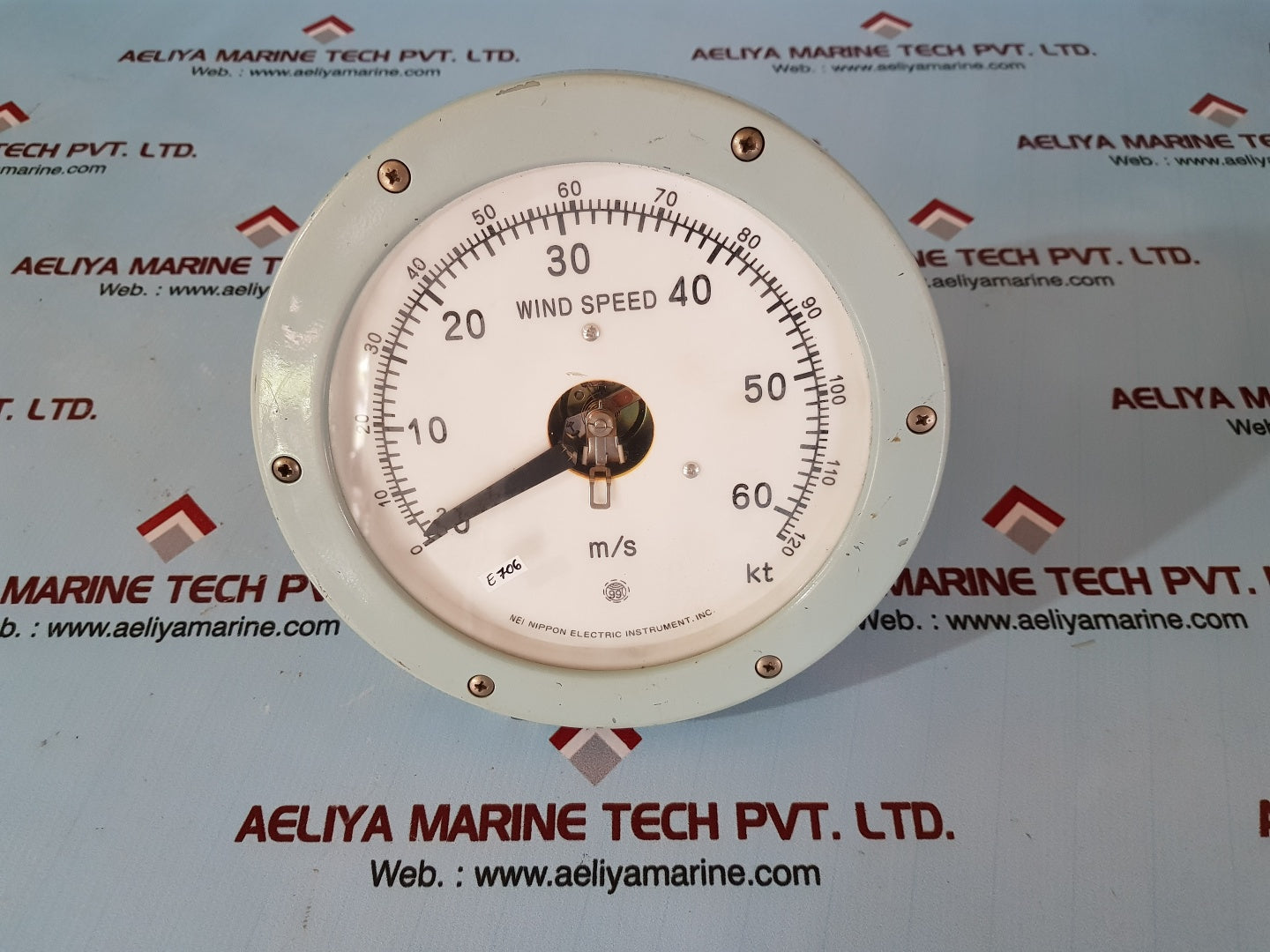 Nippon electric a20s wind speed indicator – Aeliya Marine Tech