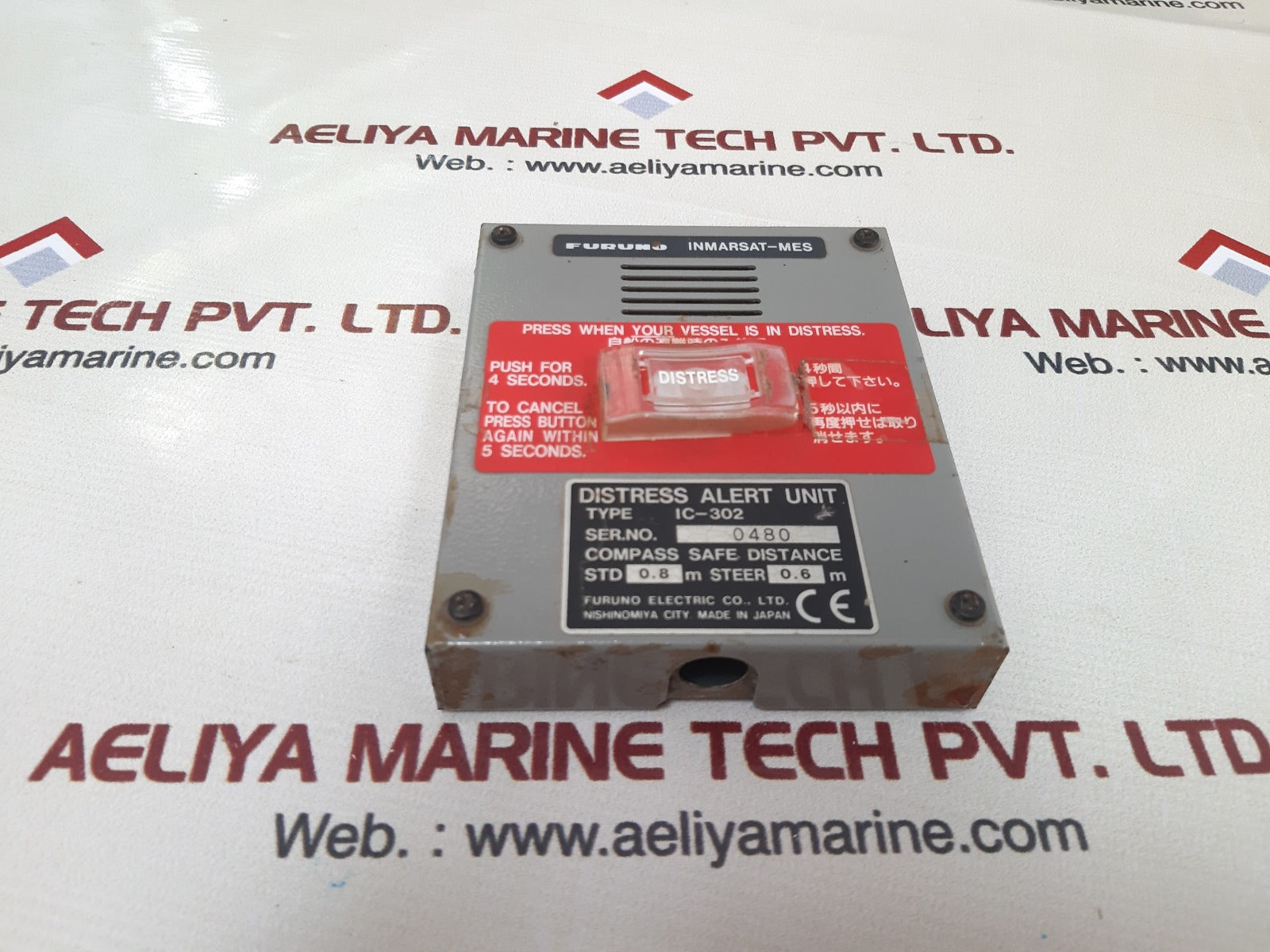 Furuno ic-302 inmarsat-mes distress alert unit – Aeliya Marine Tech