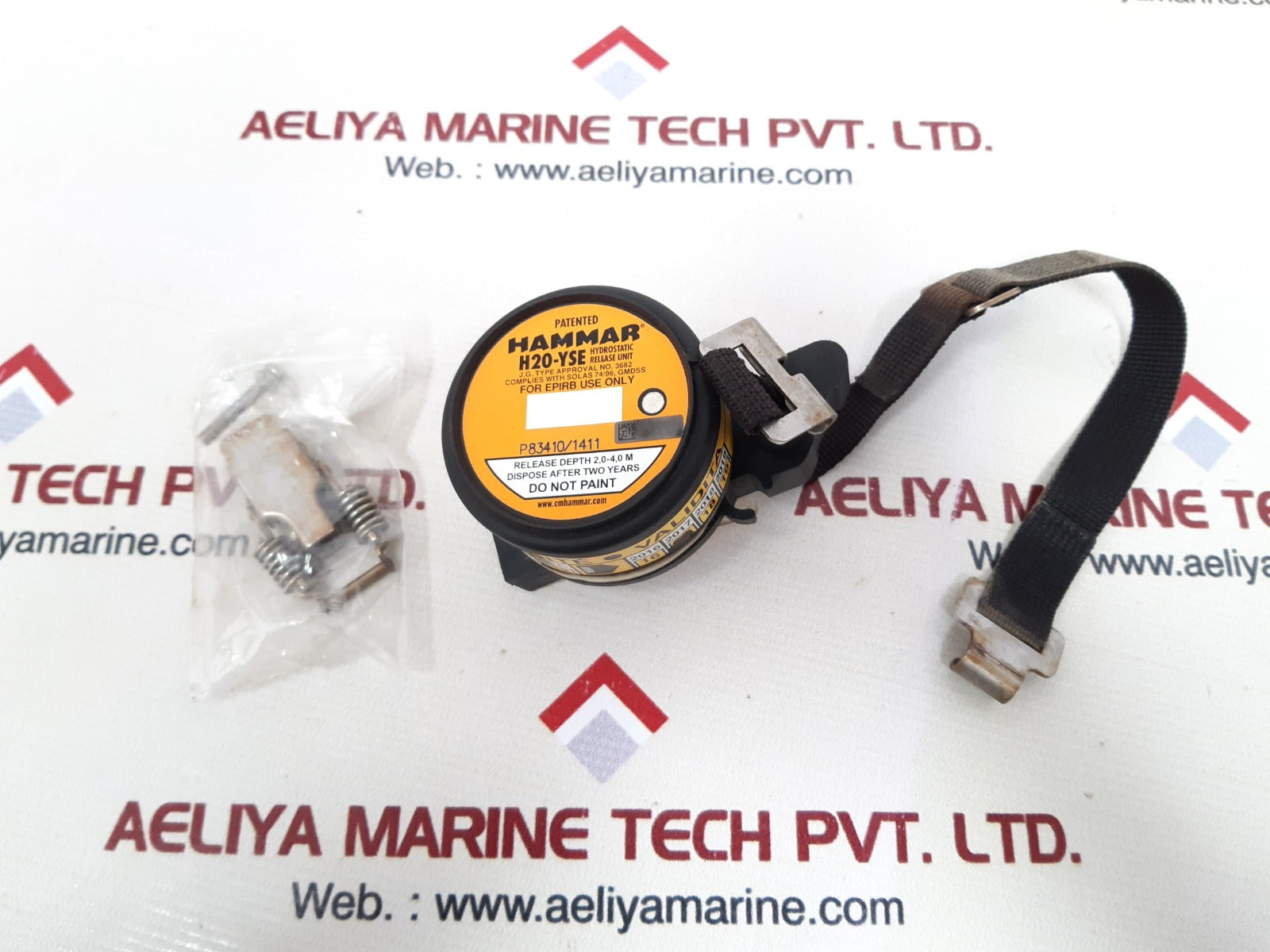 Hammar h20-yse hydrostatic release unit – Aeliya Marine Tech