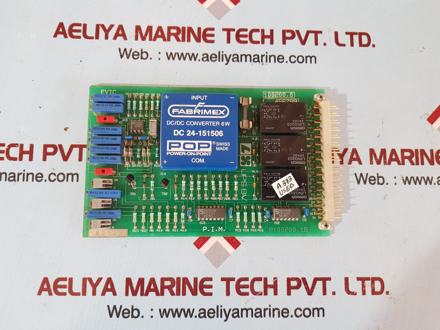 Lips evic 8100200.1b pcb card – Aeliya Marine Tech