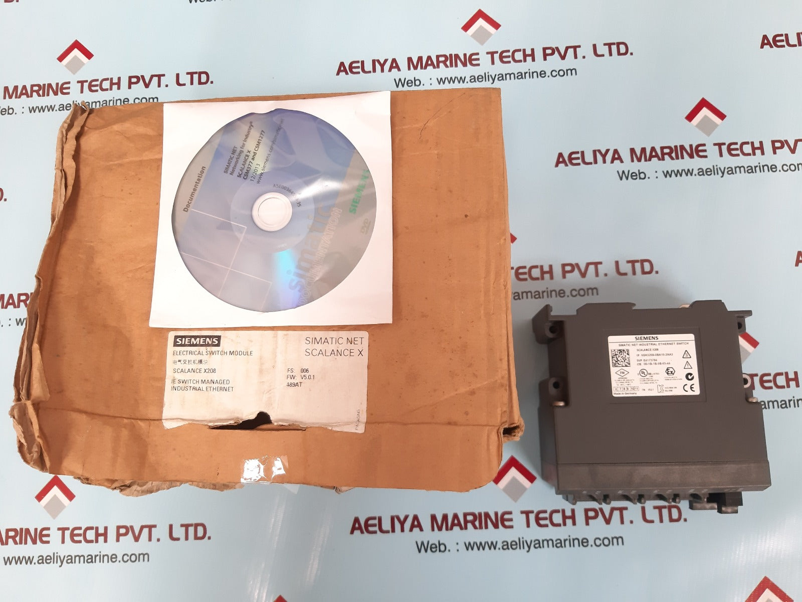 Siemens scalance x208 6gk5208-0ba10-2aa3 ethernet switch – Aeliya ...