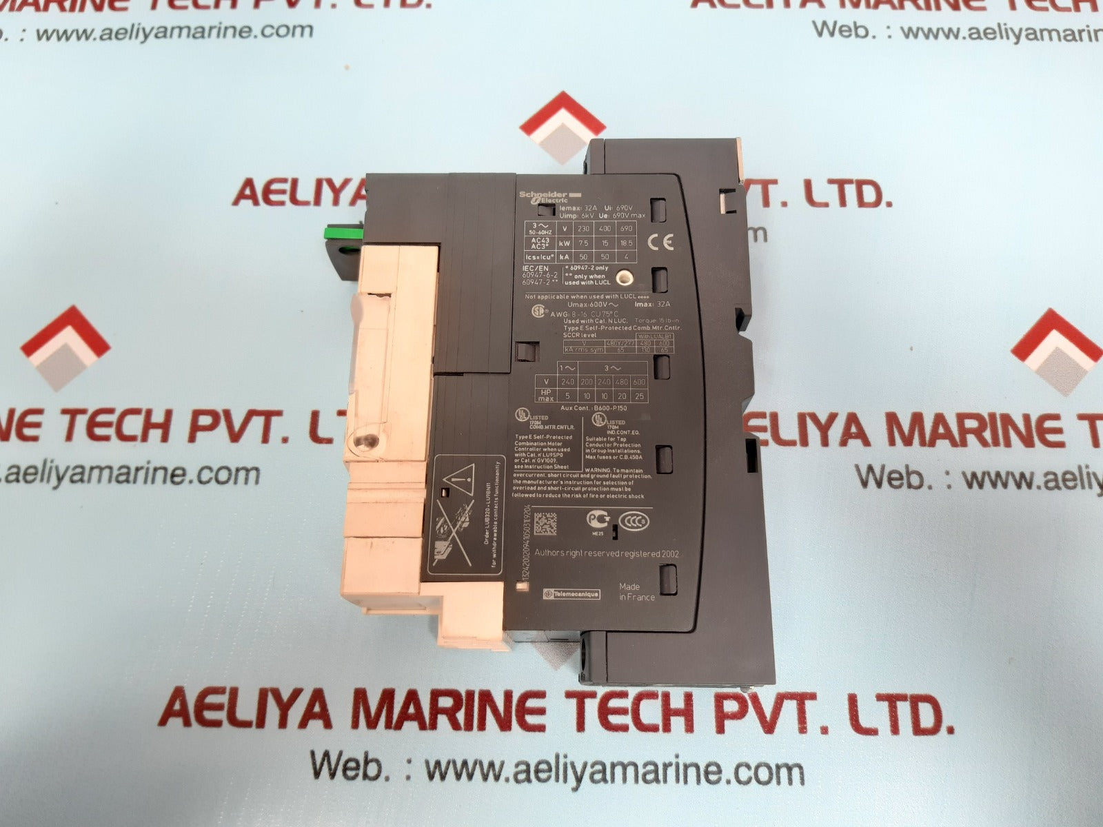 Schneider electric tesys luca32b advanced control unit – Aeliya Marine ...