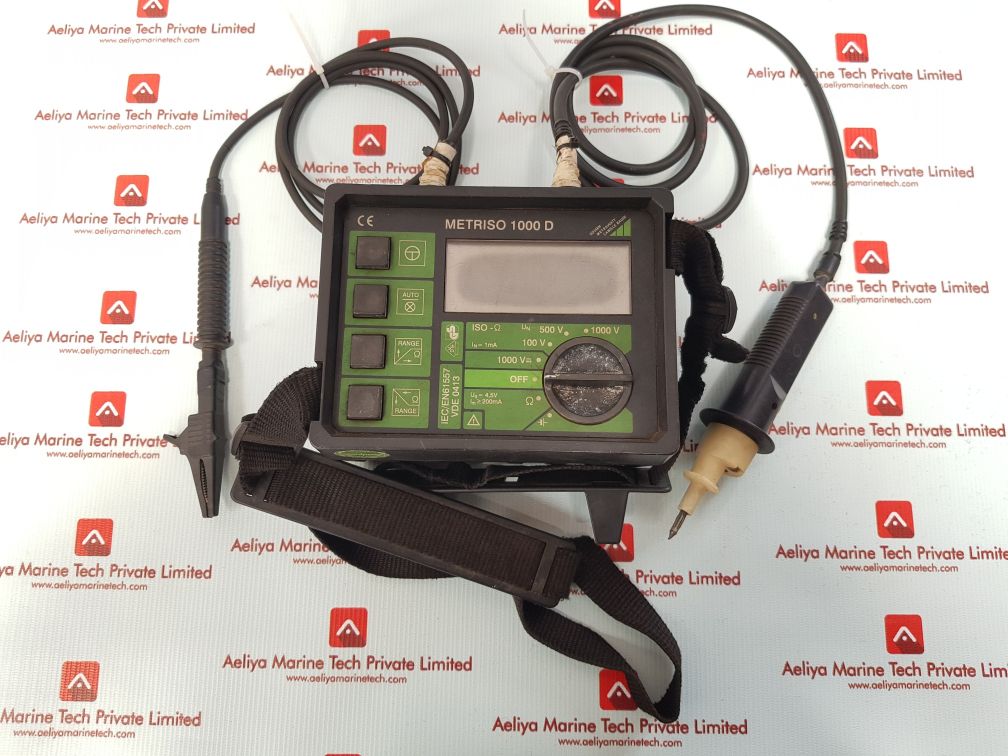 Gossen-metrawatt metriso 1000d insulation tester – Aeliya Marine Tech
