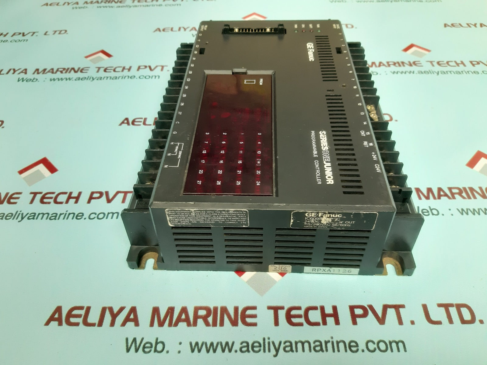 Ge fanuc seriesonejunior programmable controller – Aeliya Marine Tech®