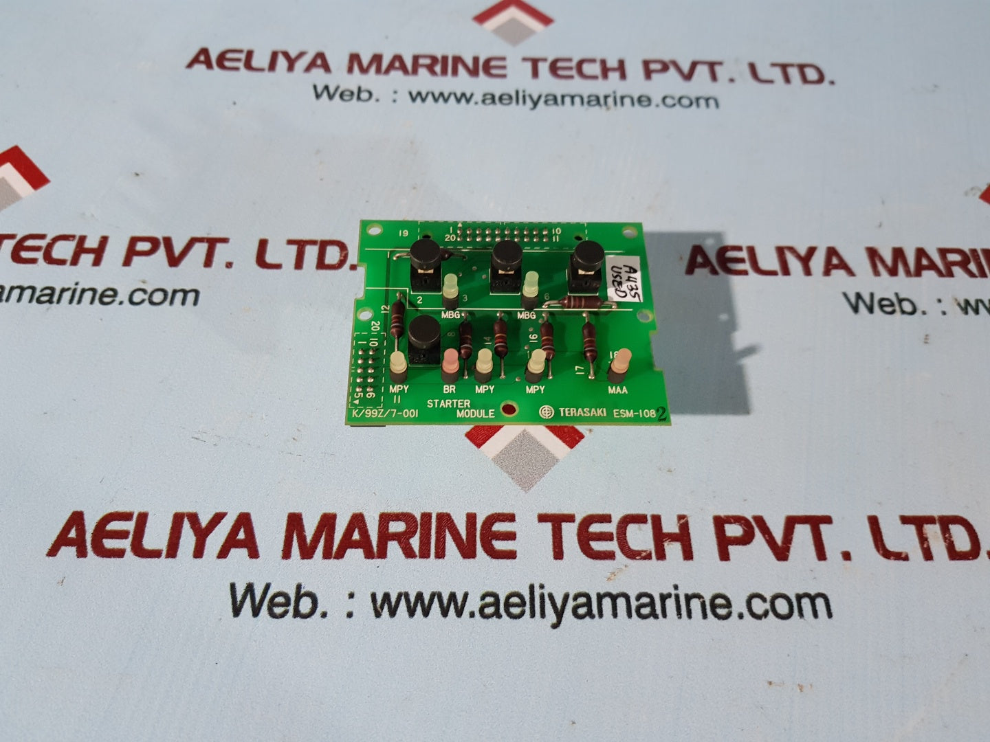 Terasaki esm-108 stater module k/99z/7-001 – Aeliya Marine Tech
