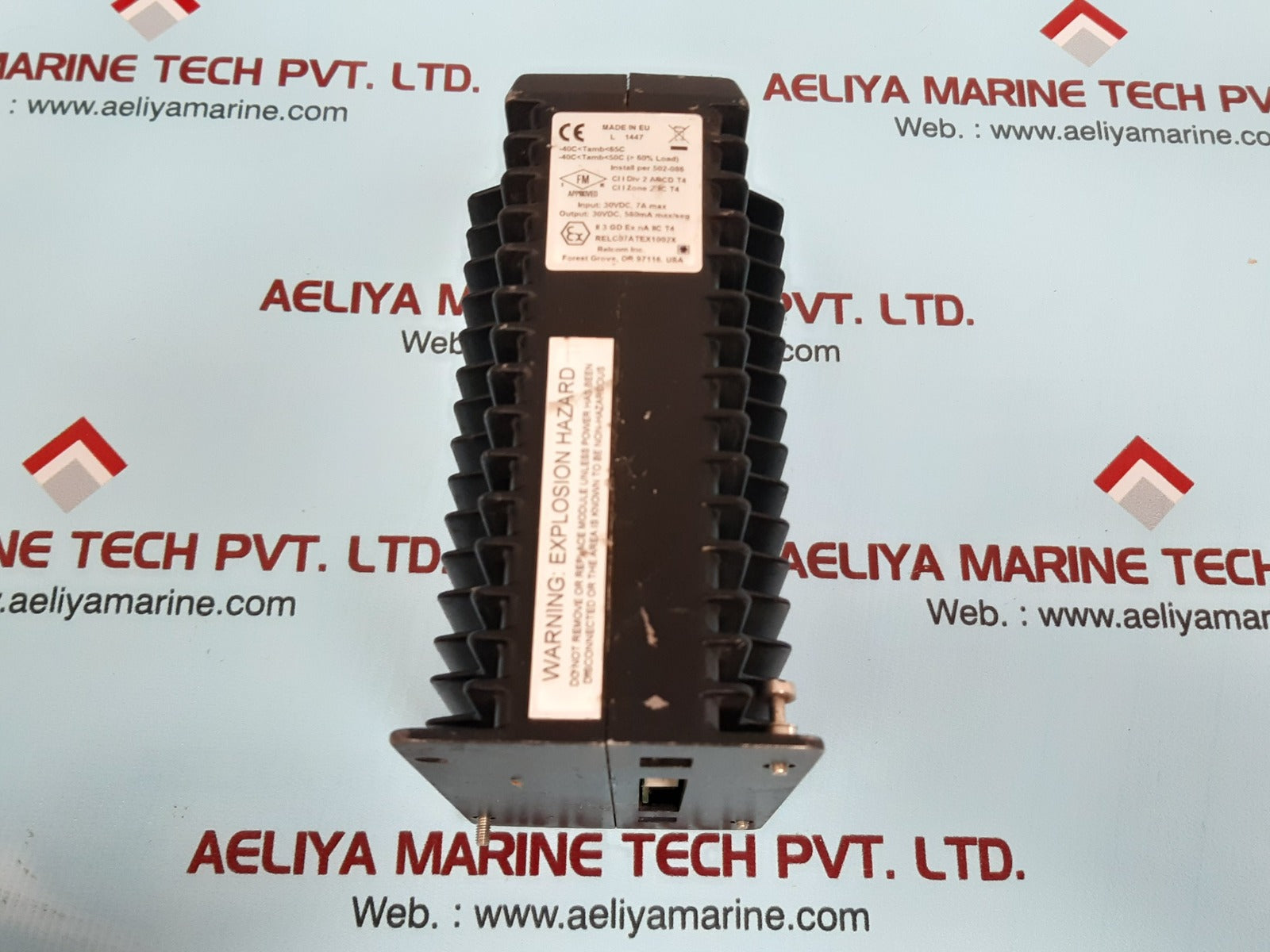 Relcom mtl f802 redundant fieldbus power system – Aeliya Marine Tech®