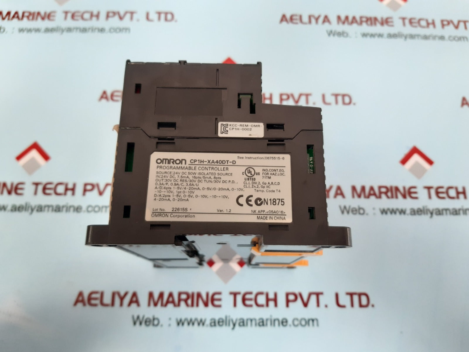 omron cp1h-xa40dt-d programmable controller – Aeliya Marine Tech