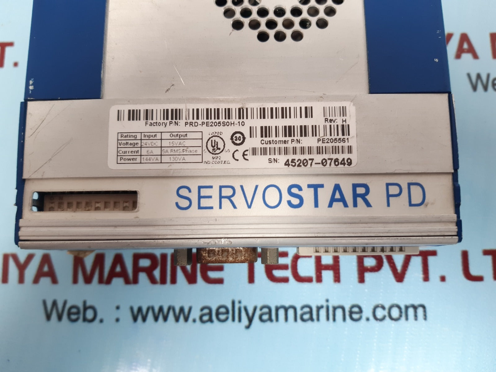 Kollmorgen prd-pe205soh-10 servostar pd servo driver – Aeliya Marine Tech