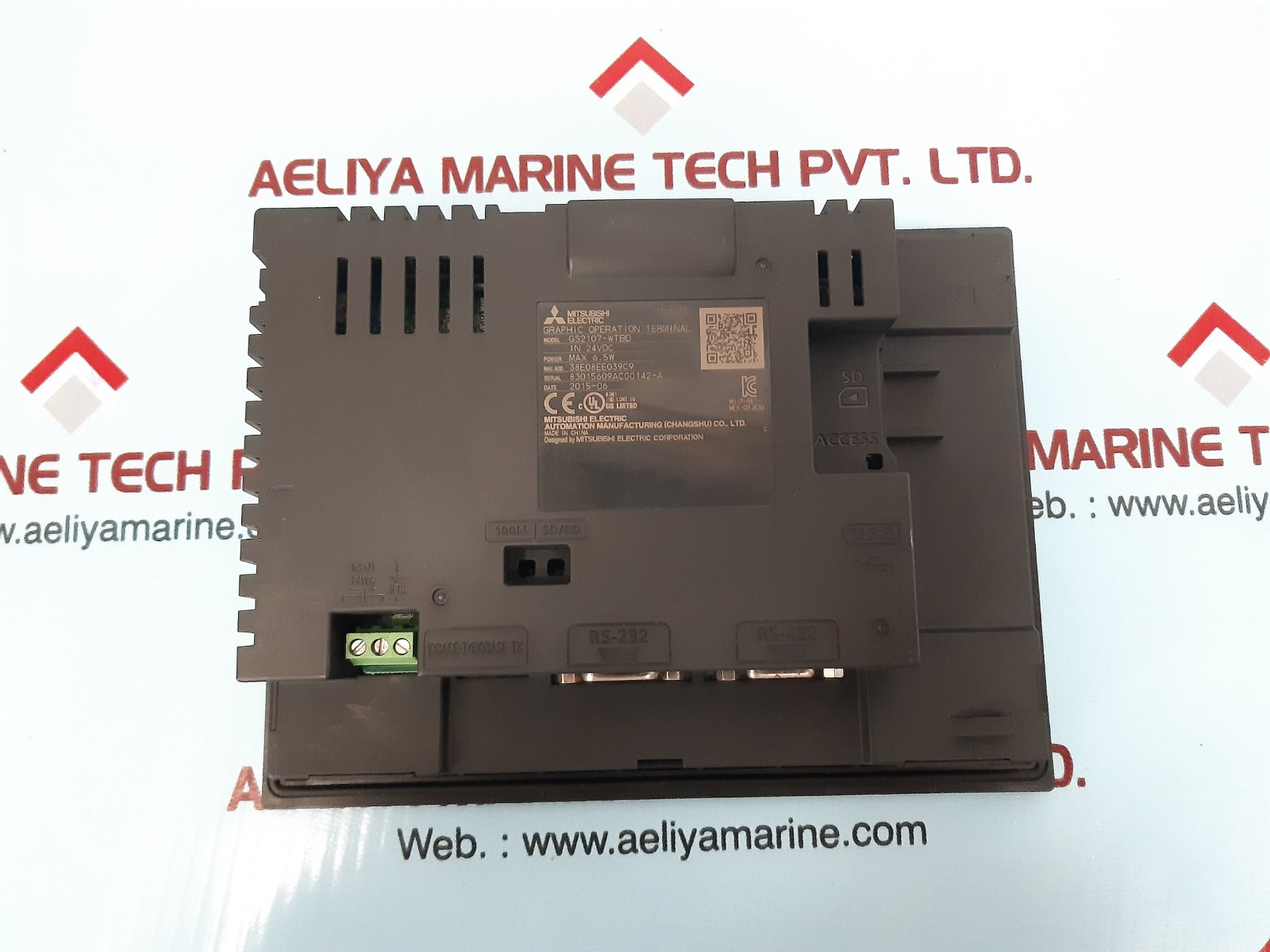 Mitsubishi electric gs2107-wtbd touch screen panel – Aeliya Marine Tech