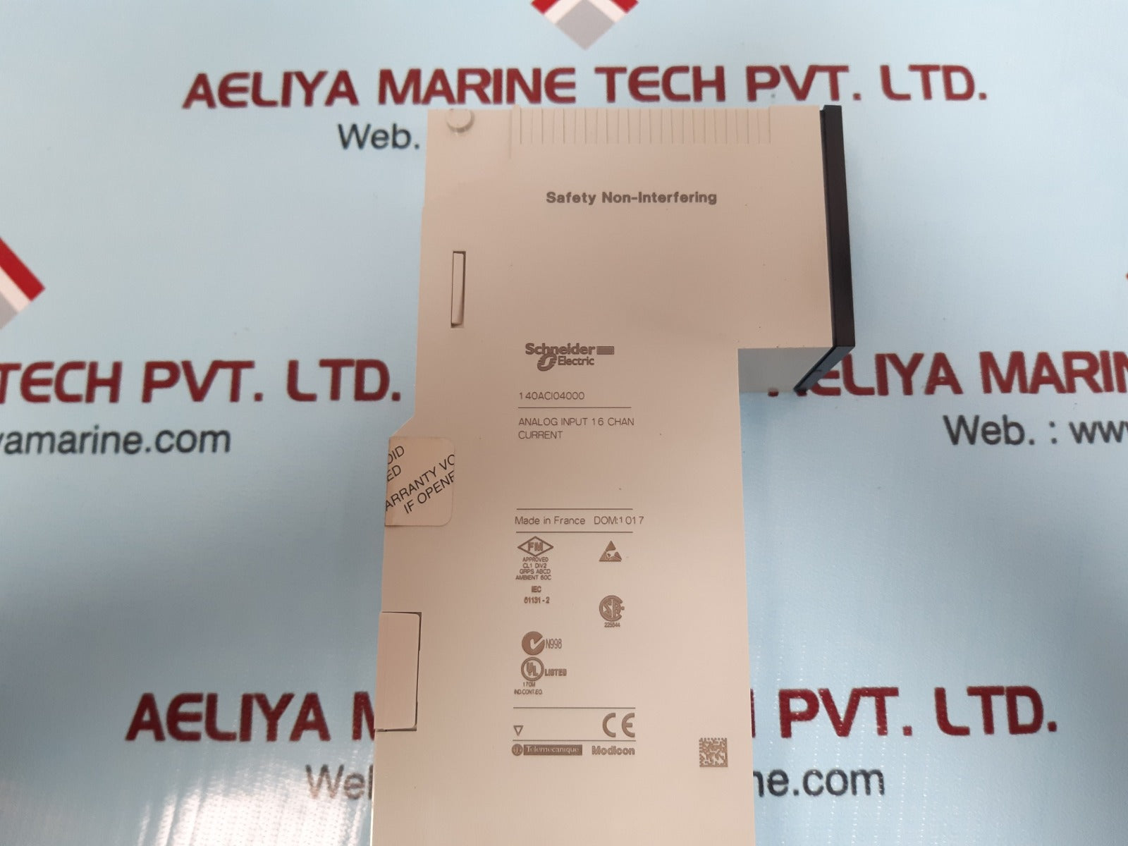 Schneider modicon 140aci04000 analog input module – Aeliya Marine Tech