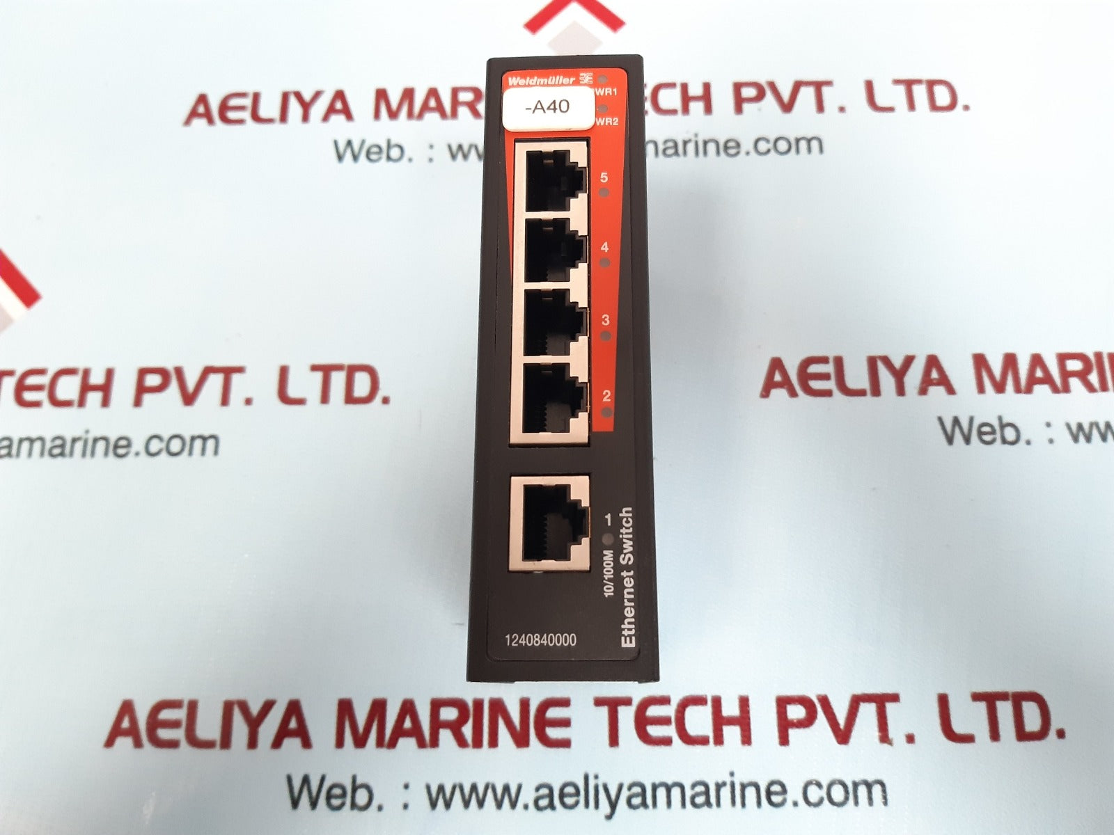 Weidmuller ie-sw-bl05-5tx ethernet switch 1240840000 – Aeliya Marine Tech