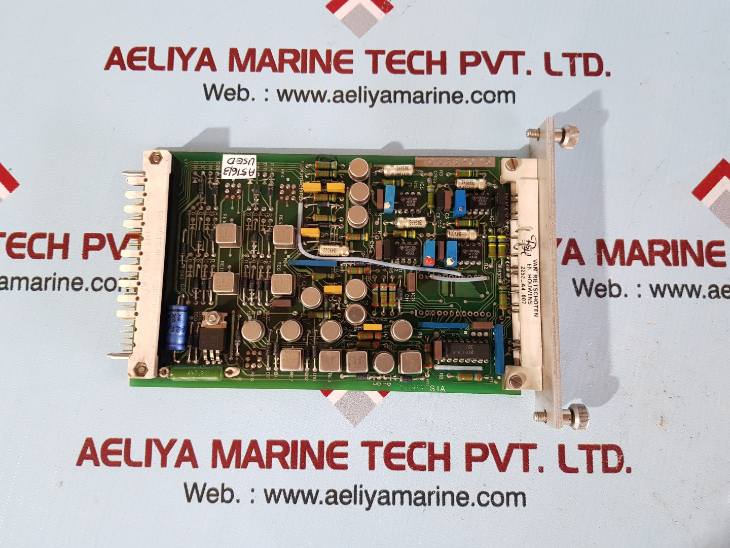 Van rietschoten & houwens 2250-a4-012 620-c035e – Aeliya Marine Tech