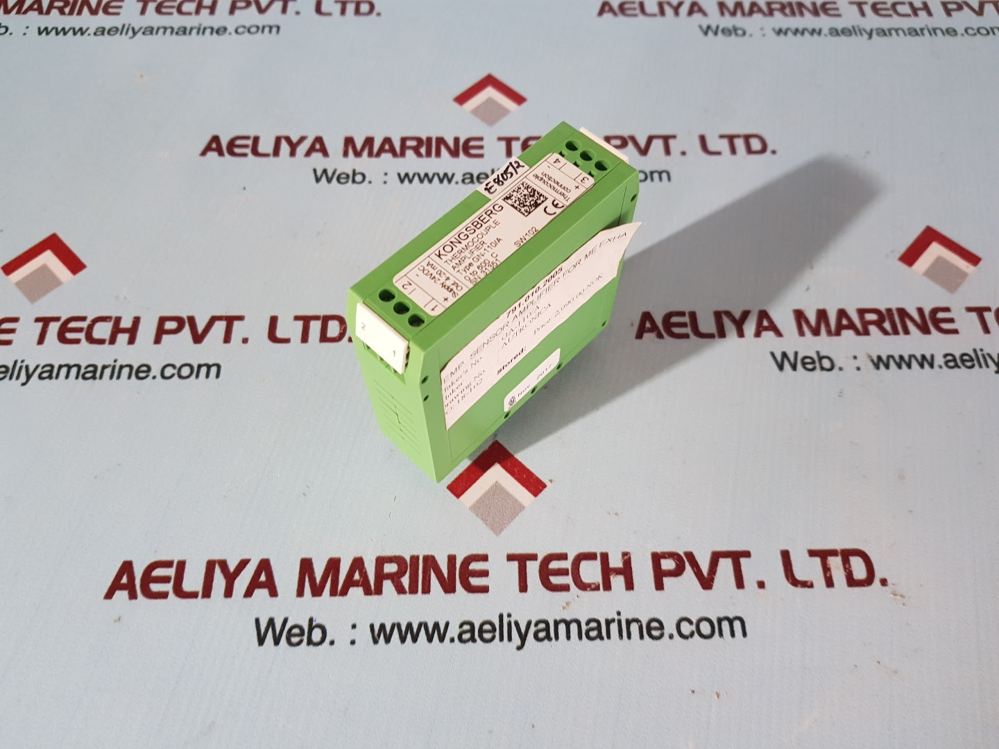 Kongsberg gn-110/a thermocouple amplifier 24vdc – Aeliya Marine Tech