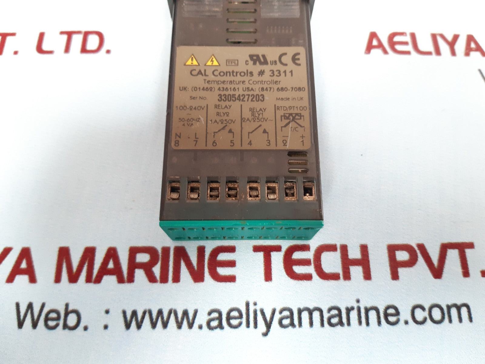 Cal 3300 temperature controller – Aeliya Marine Tech