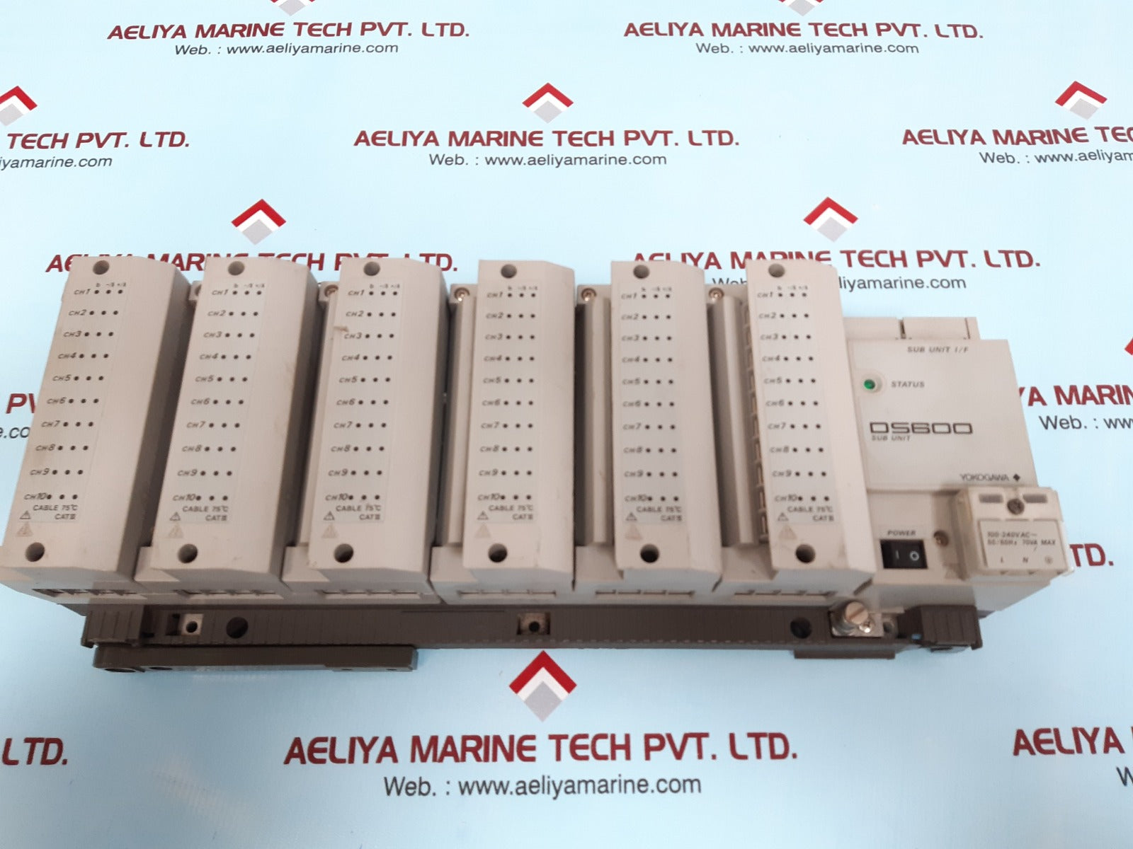 Yokogawa ds600-00-1w darwin data acquision sub unit+6module – Aeliya ...