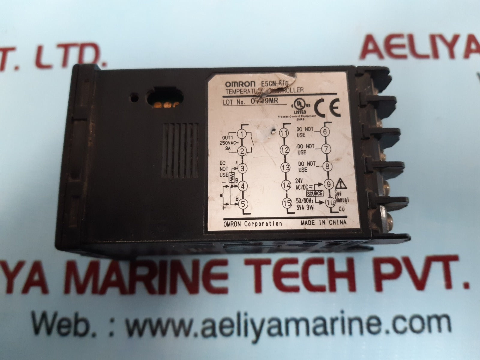 Omron e5cn-rtd temperature controller – Aeliya Marine Tech