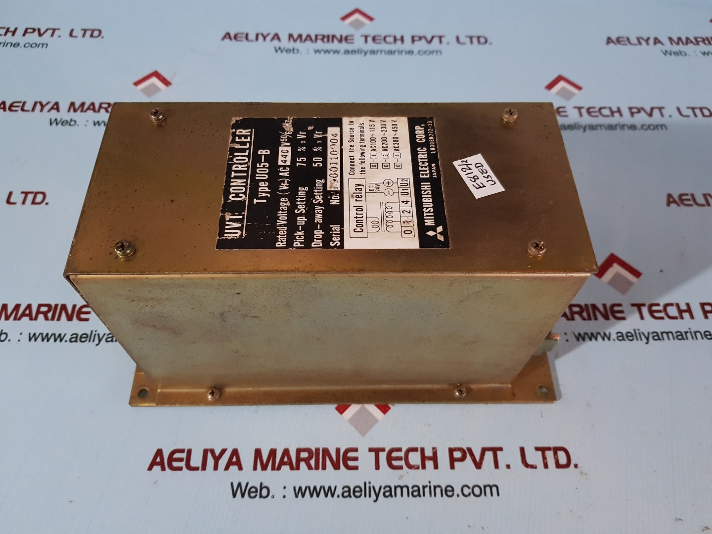 Mitsubishi u05-b uvt controller 440v 50/60hz – Aeliya Marine Tech