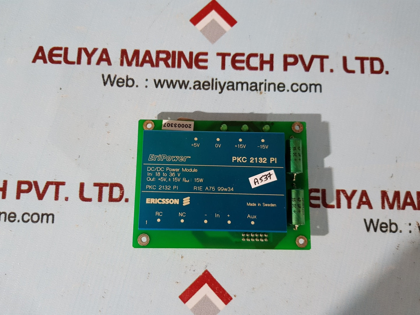 Ericsson eripower pkc 2132 pi dc/dc power module – Aeliya Marine Tech