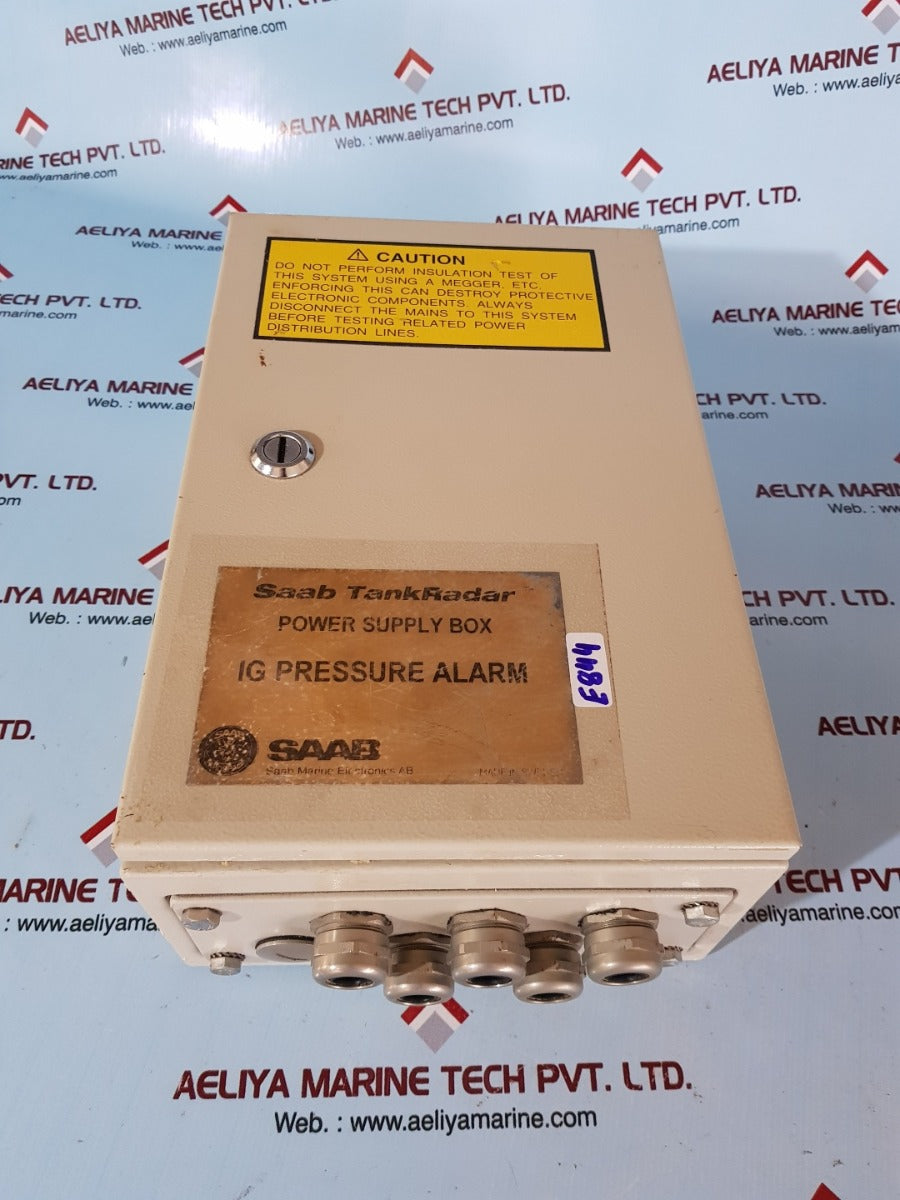 Saab tankradar ig pressure alarm power supply box – Aeliya Marine Tech