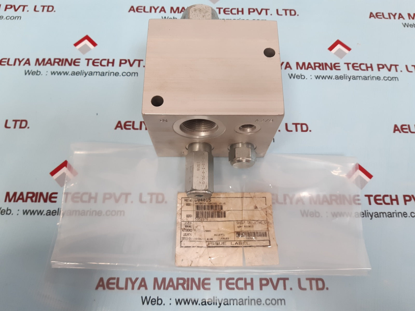 604015 priority control valve – Aeliya Marine Tech