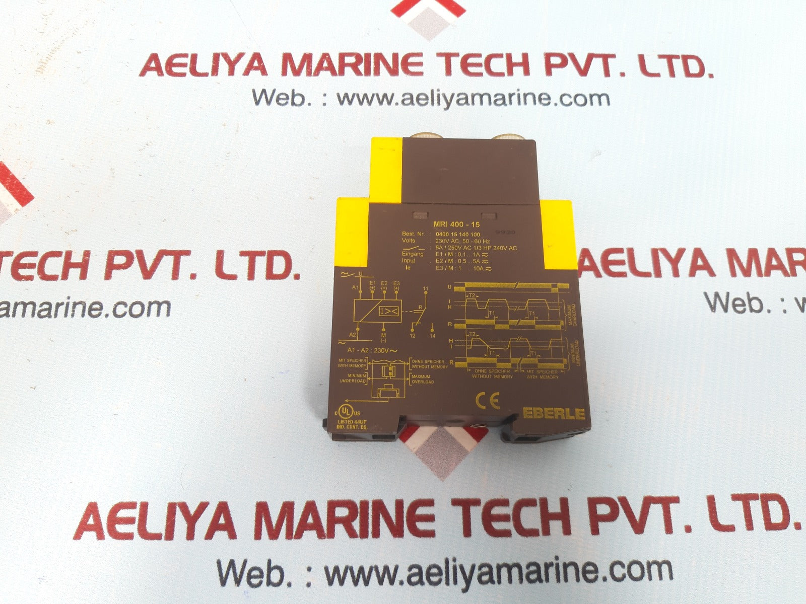 Eberle mri 400-15 multifunction relay – Aeliya Marine Tech