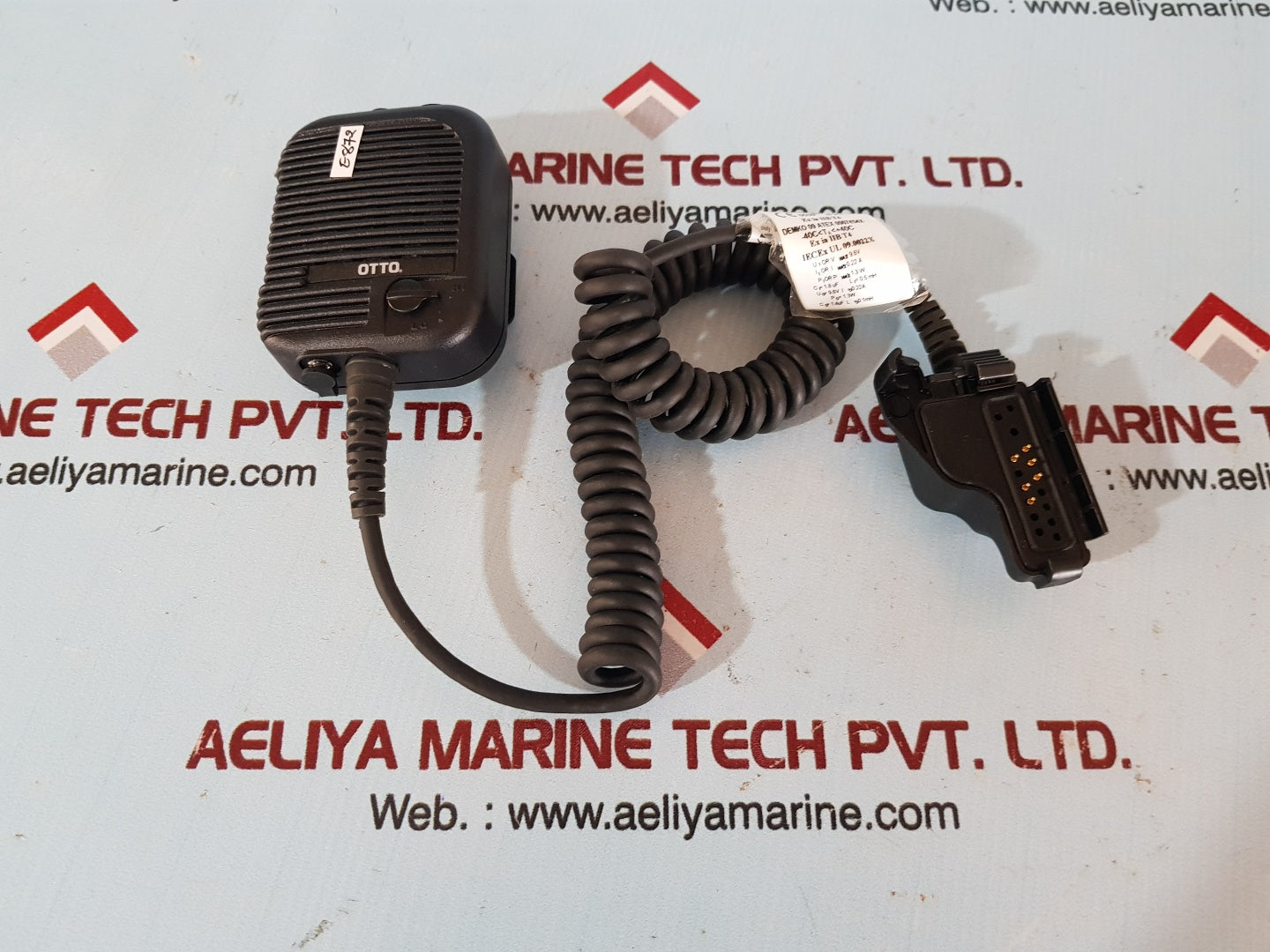 Otto v2-10031-s speaker microphone – Aeliya Marine Tech