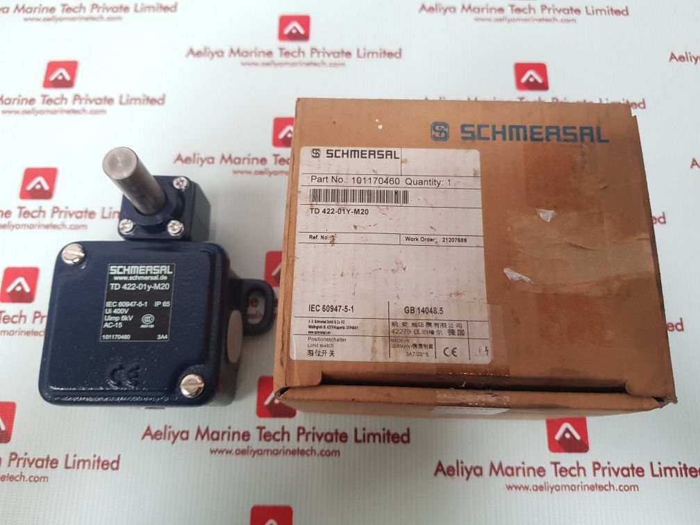 Schmersal td 422-01y-m20 limit switch – Aeliya Marine Tech