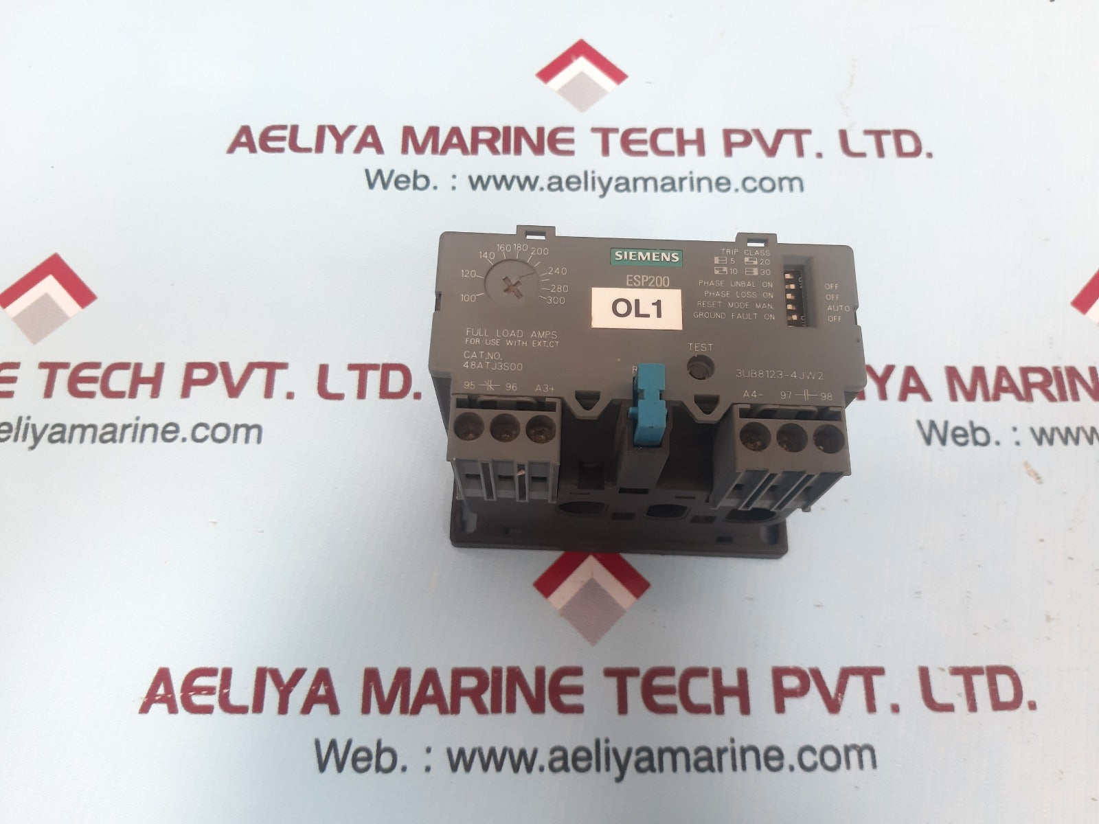 Siemens esp200 48atj3s00 solid state overload relay – Aeliya Marine Tech