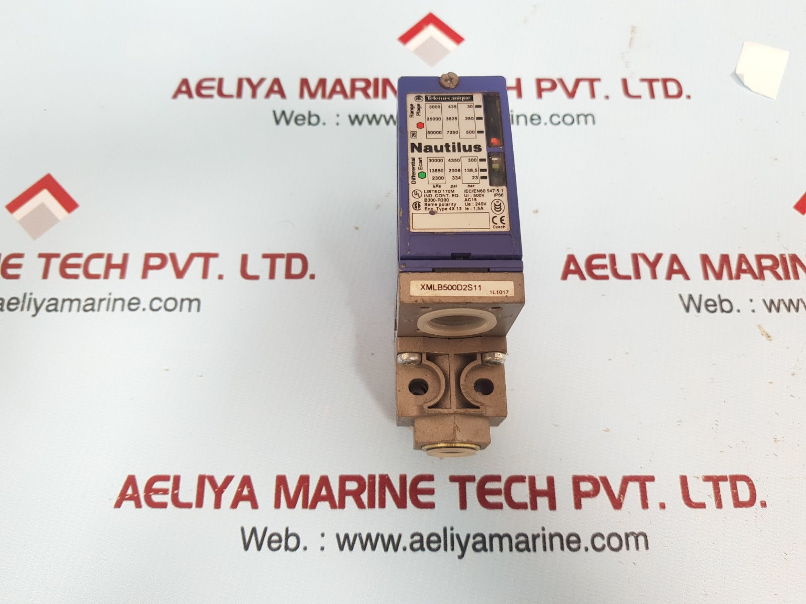 Telemecanique Nautilus Xmlb500D2S11 Pressure Switch – Aeliya Marine Tech